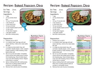 Okra Recipe Card | PDF