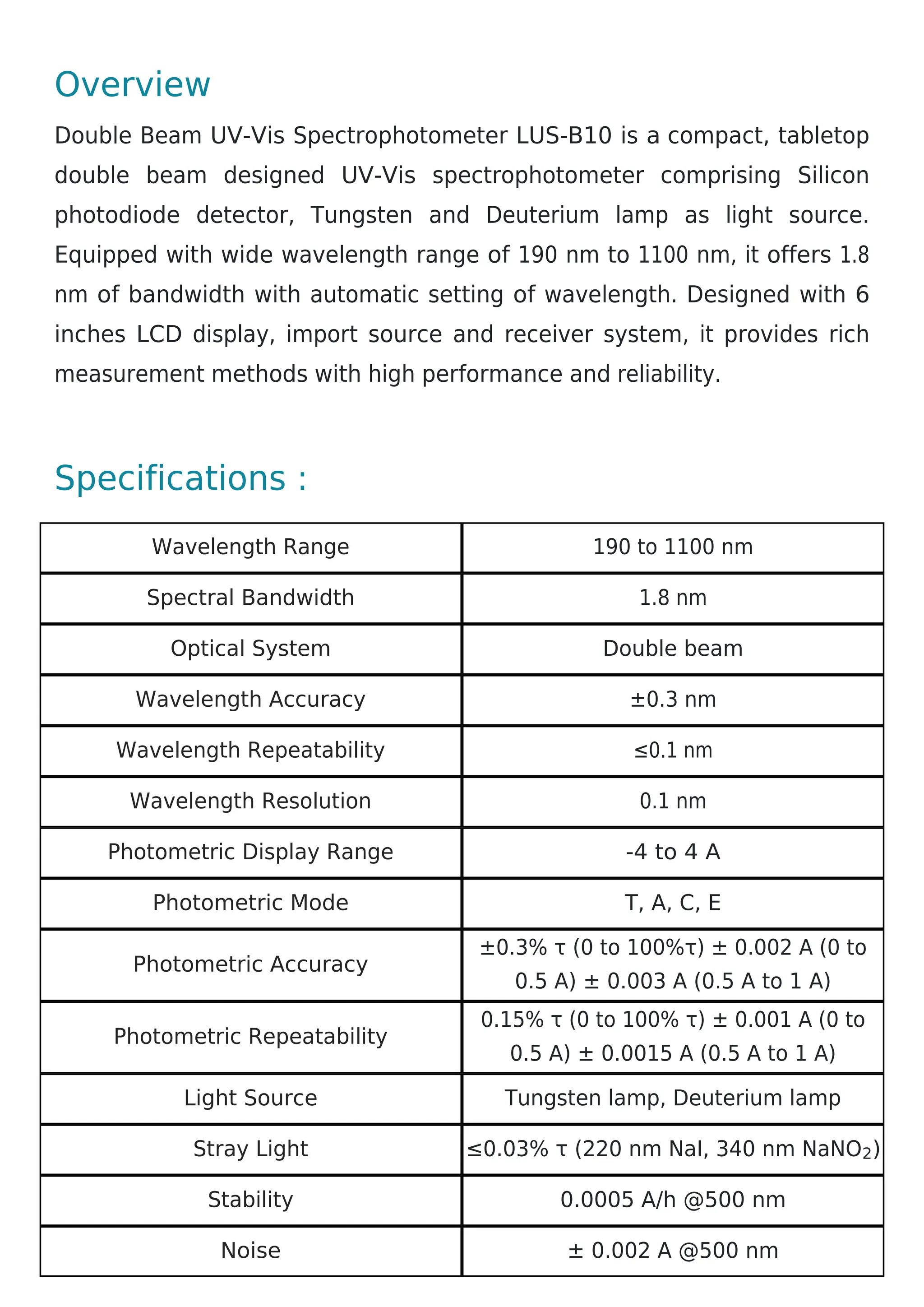 Double Beam UV Vis Spectrophotometer.pdf