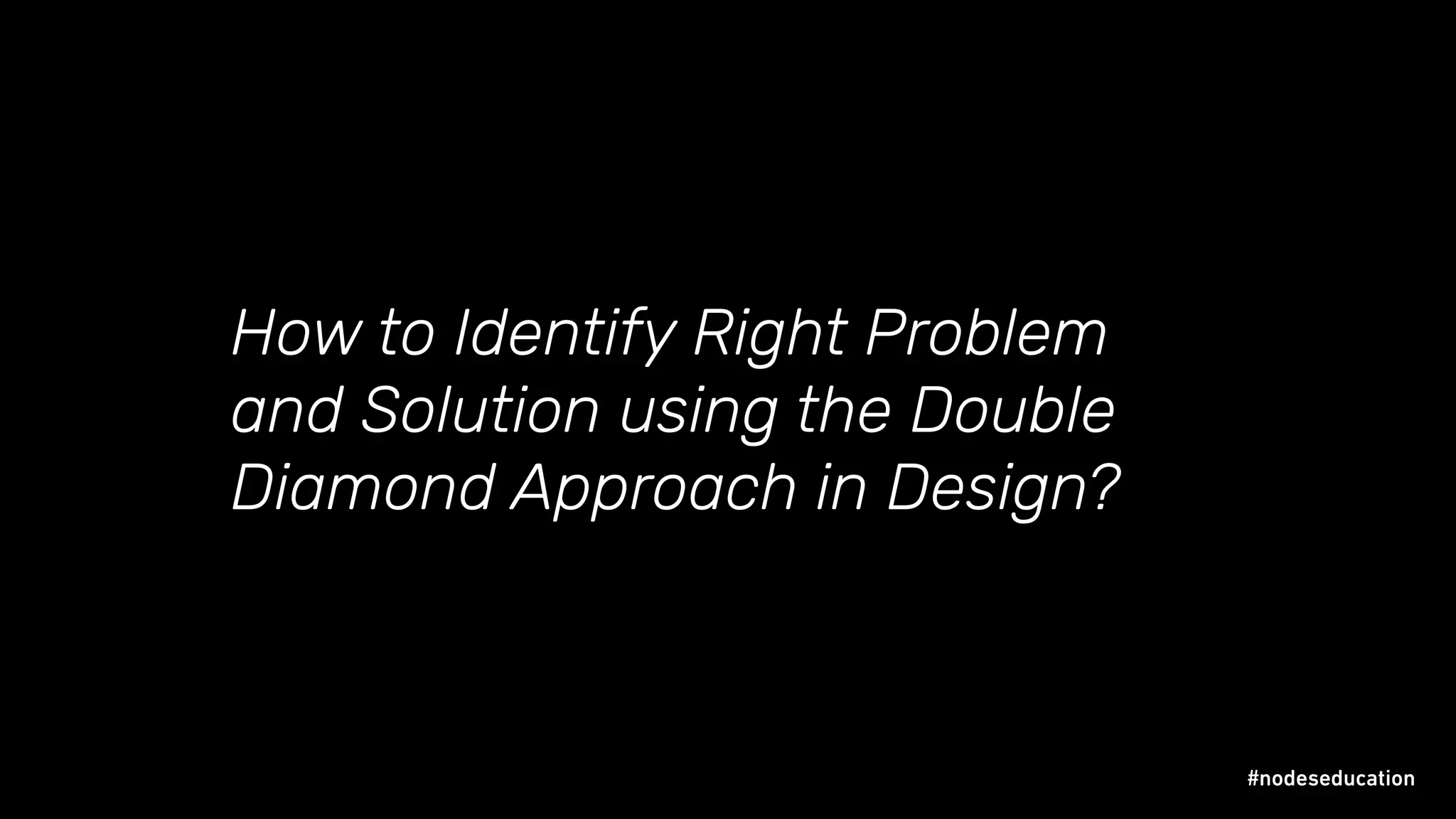 Double diamond-nodes | PPT