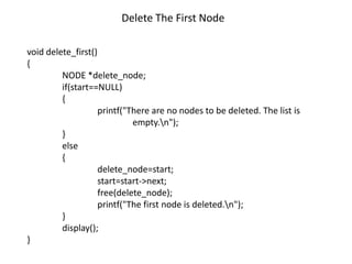 Double linked list | PPT