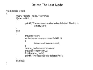 Double linked list | PPT