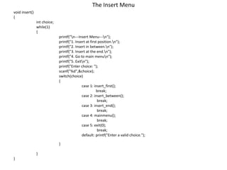 Double linked list | PPT