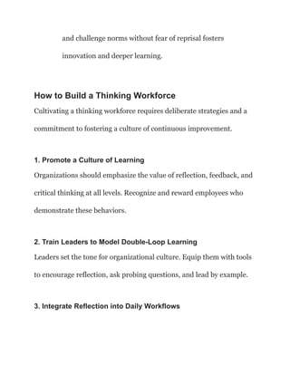 Double-Loop Learning_ A Blueprint for Smarter Decision-Making at Work ...