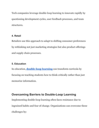 Double-Loop Learning_ Transforming Employee Mindsets for Organizational Growth _ MaxLearn LLC.pdf