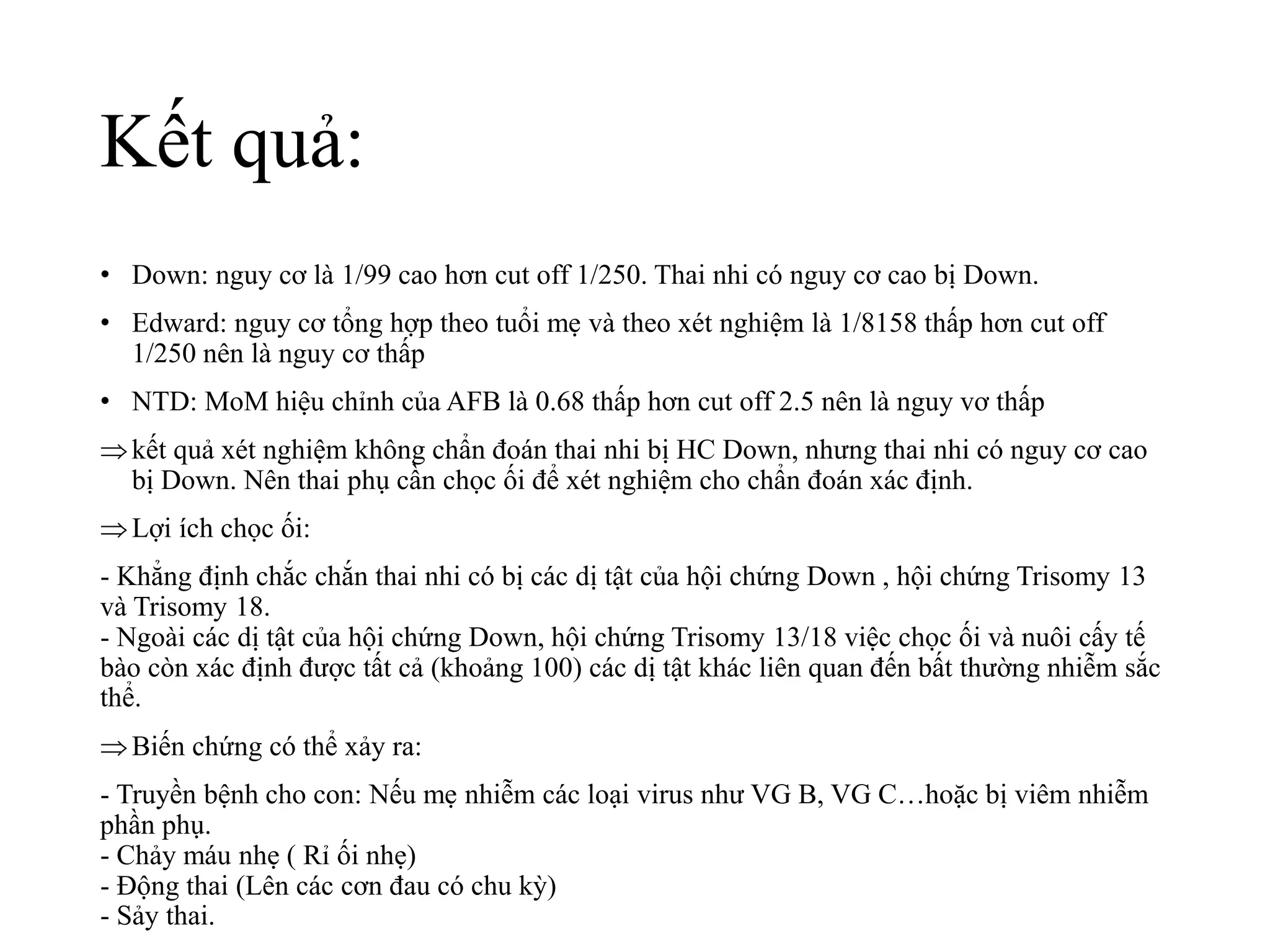 PBL DOUBLE TEST VÀ TRIPLE TEST | PDF