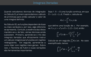 Double Triple Integrals (integrais duplas e triplas) | PDF