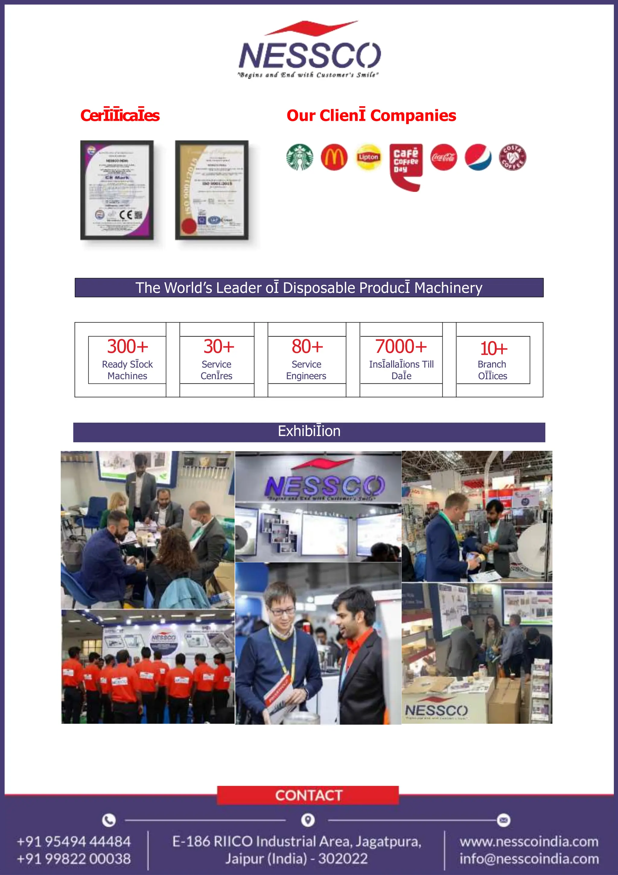 Nessco High Speed Double Wall Paper Cup Machine | PPT | PPTX