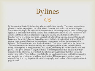 Double page spread analysis: Music Magazine | PPTX | Reggae | Music