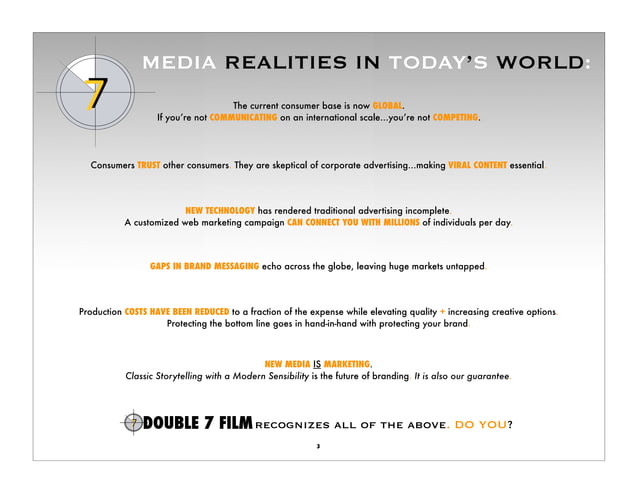 Double7 Film New Media+Marketing | PDF | Media Industry | Industries