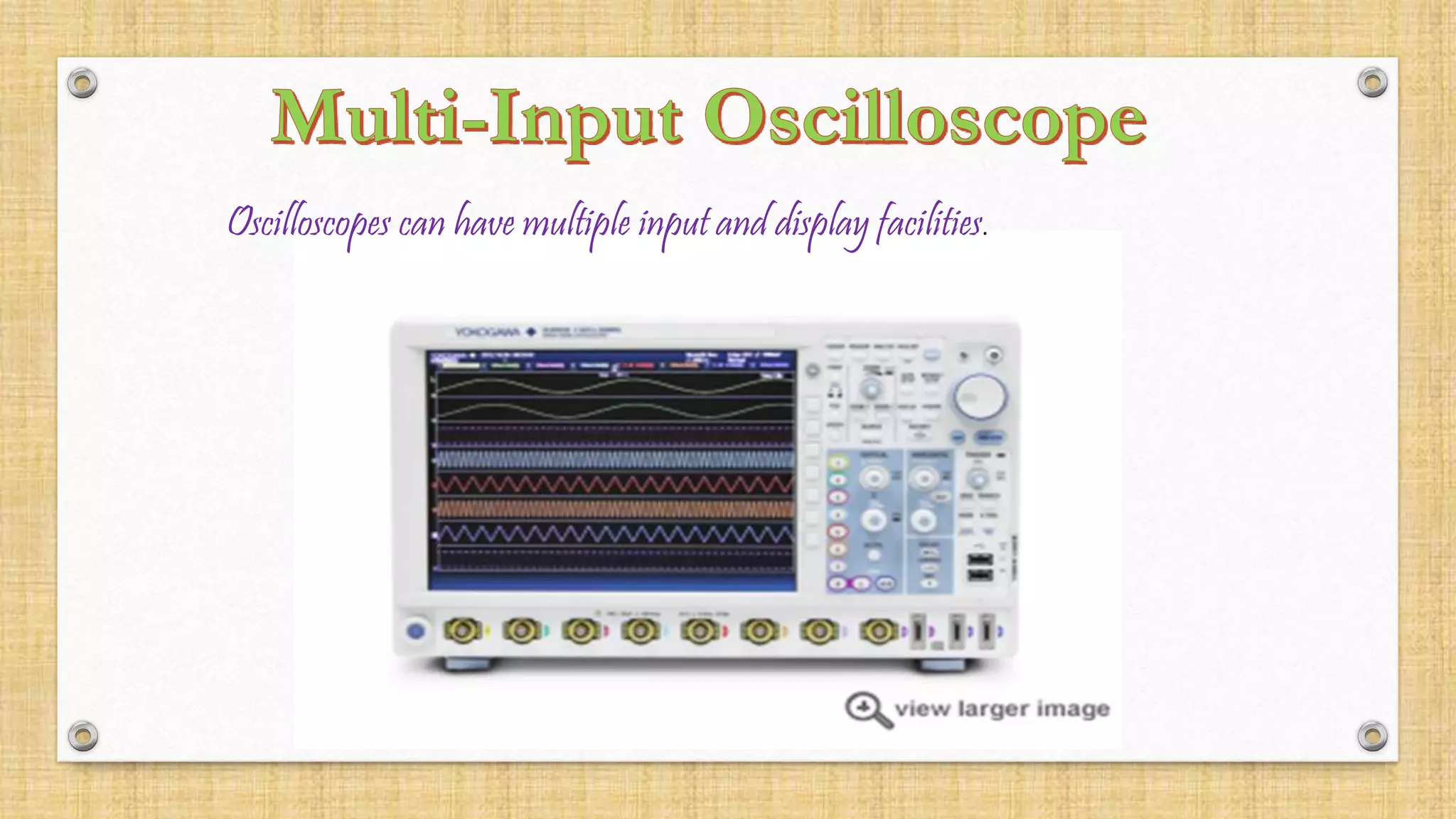 Double beam oscilloscope | PPTX