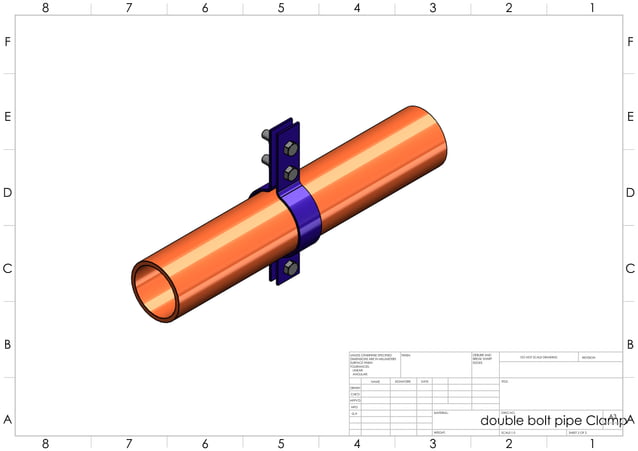 Double bolt pipe clamp | PPT