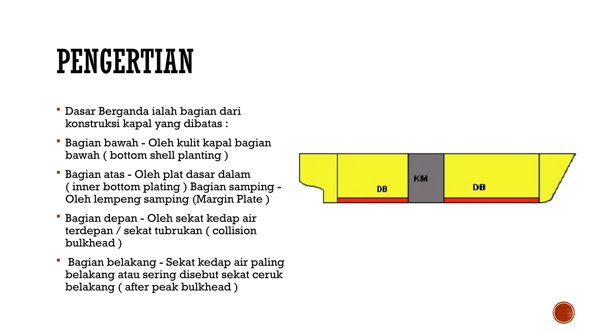 double bottom pada kapal secara umum yang ada di dunia | PPTX