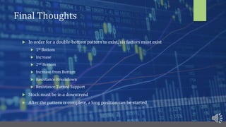 Double bottom reversal pattern | PPTX