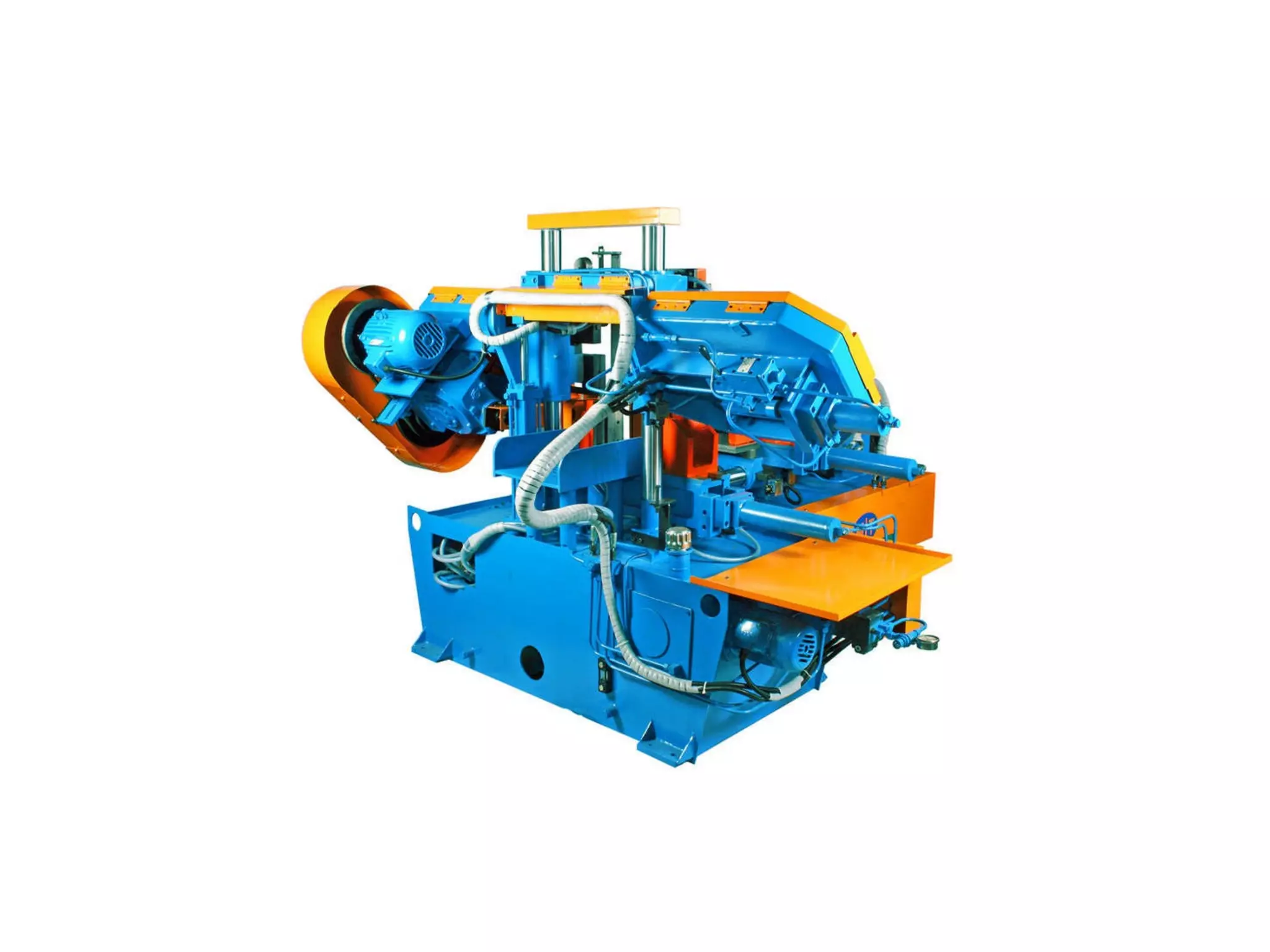 Double column band saw machines presentation hb 250 a | PPT