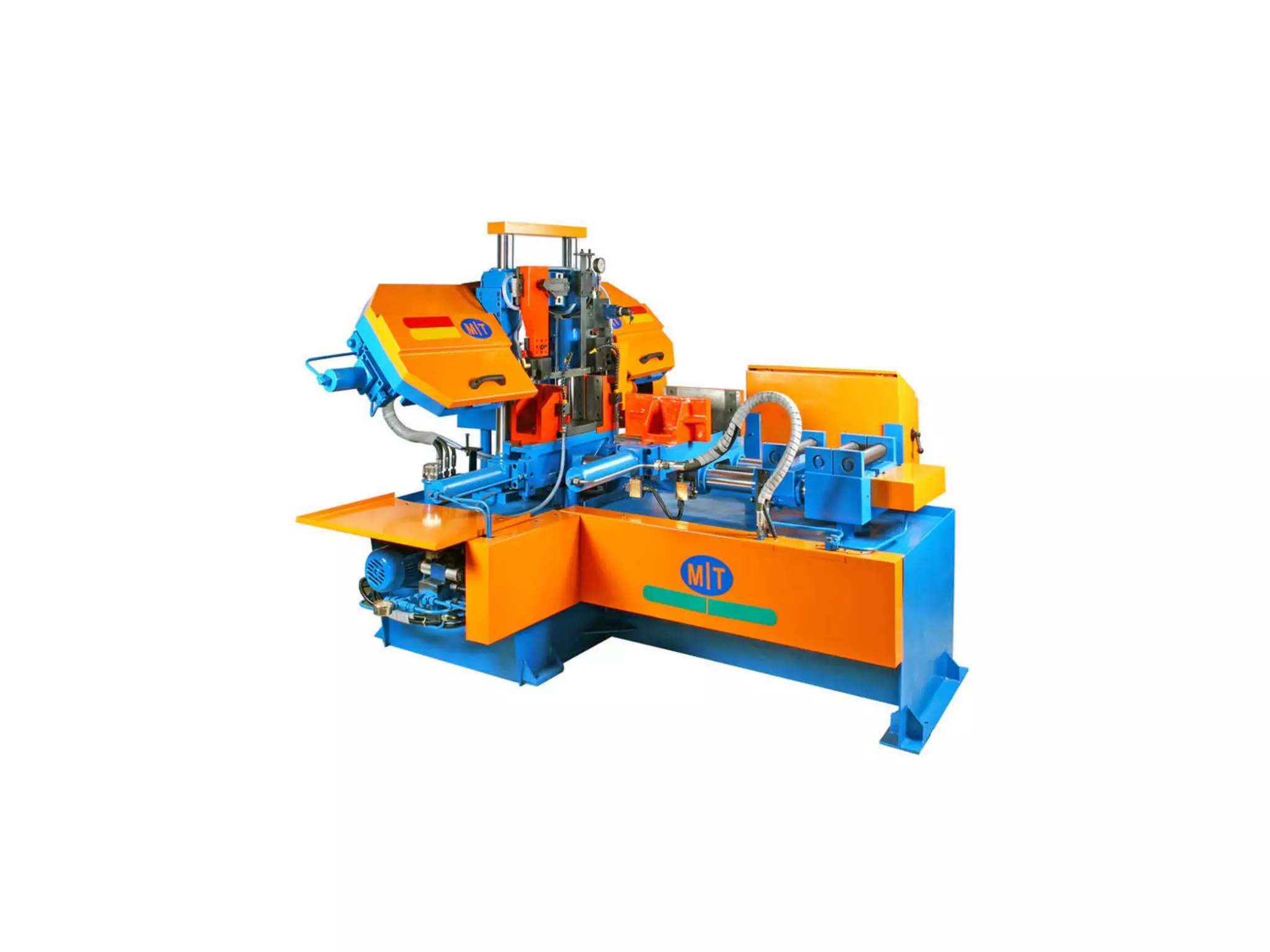 Double column band saw machines presentation hb 250 a | PPT