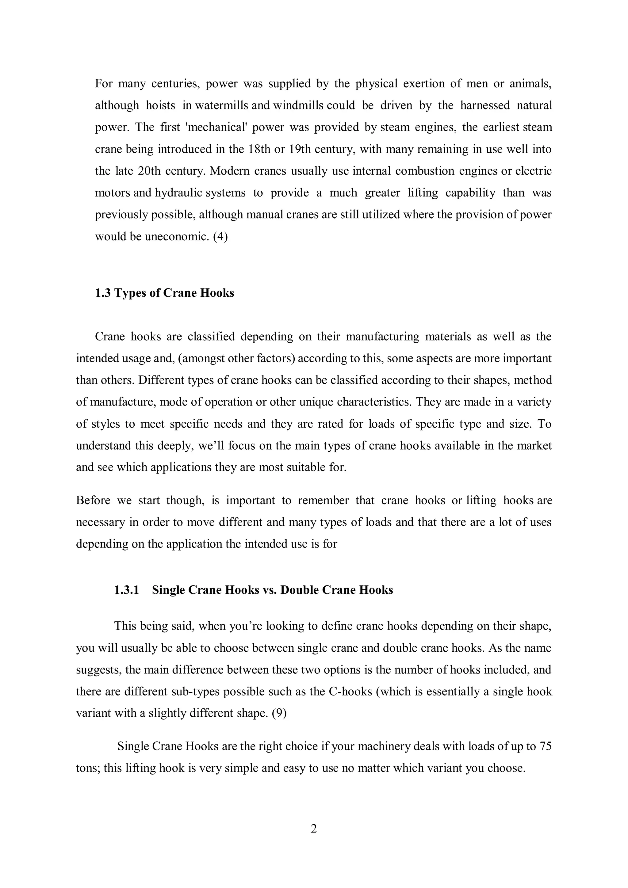 Double crane hook | PDF