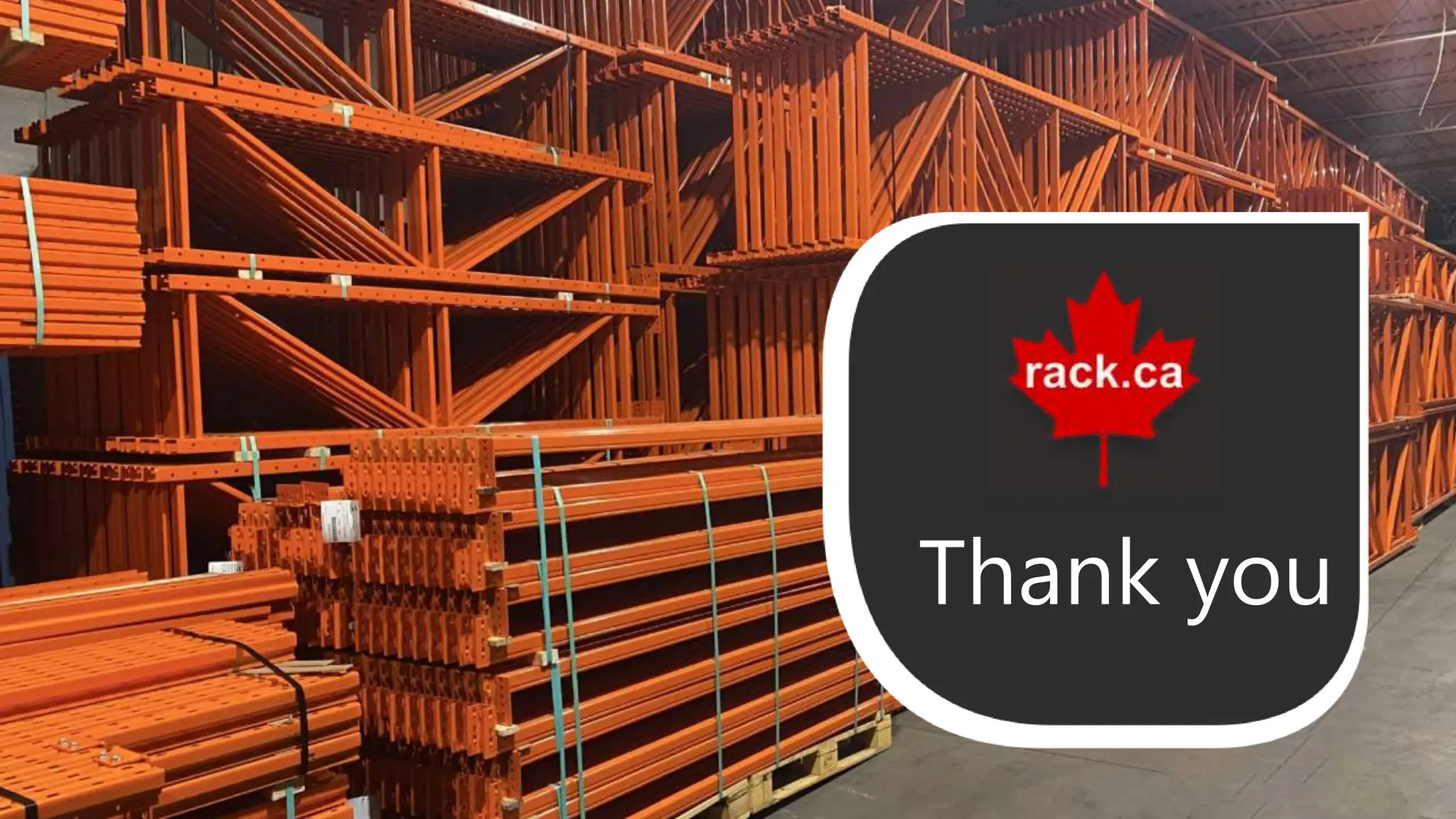 Double Deep Pallet Rack - Canadian Rack Technologies | PPT