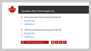 Double Deep Pallet Rack - Canadian Rack Technologies | PPT