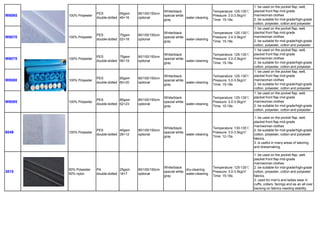 Thermal Bond Double dot nonwoven interlining list from charisma ...