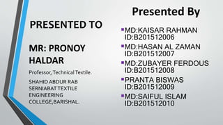 Double duty textile | PPT