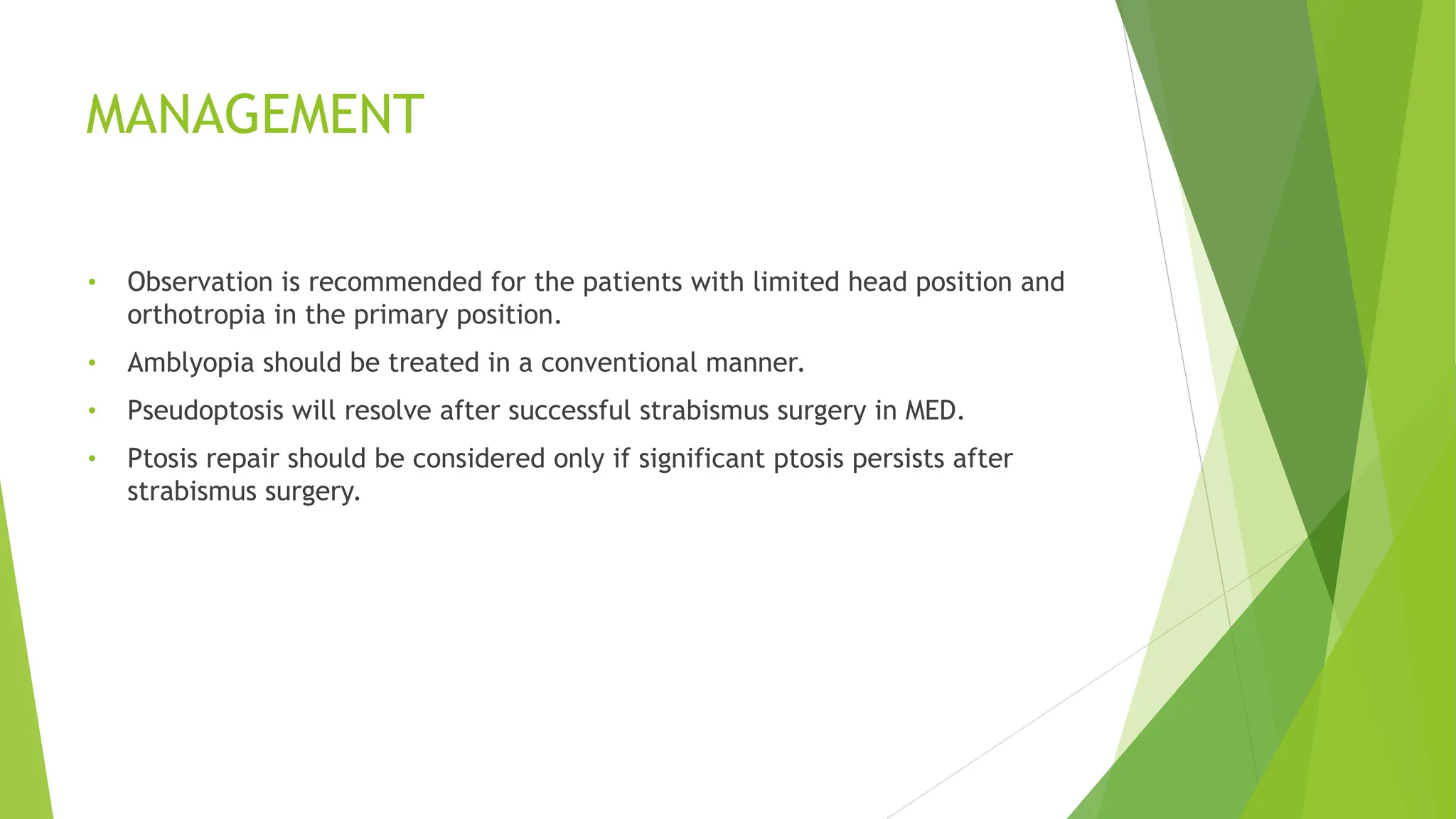 double elevator palsy with examination in | PPT