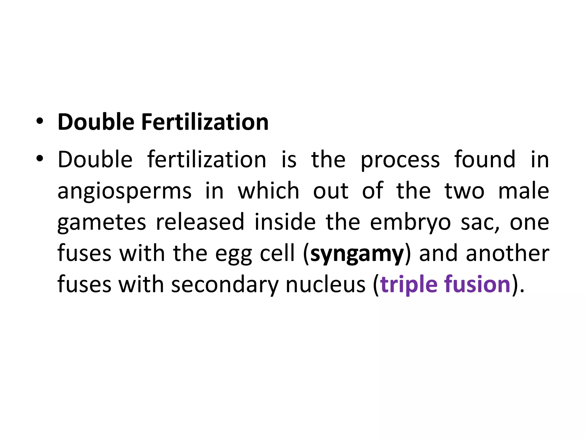 Double fertilization | PPTX