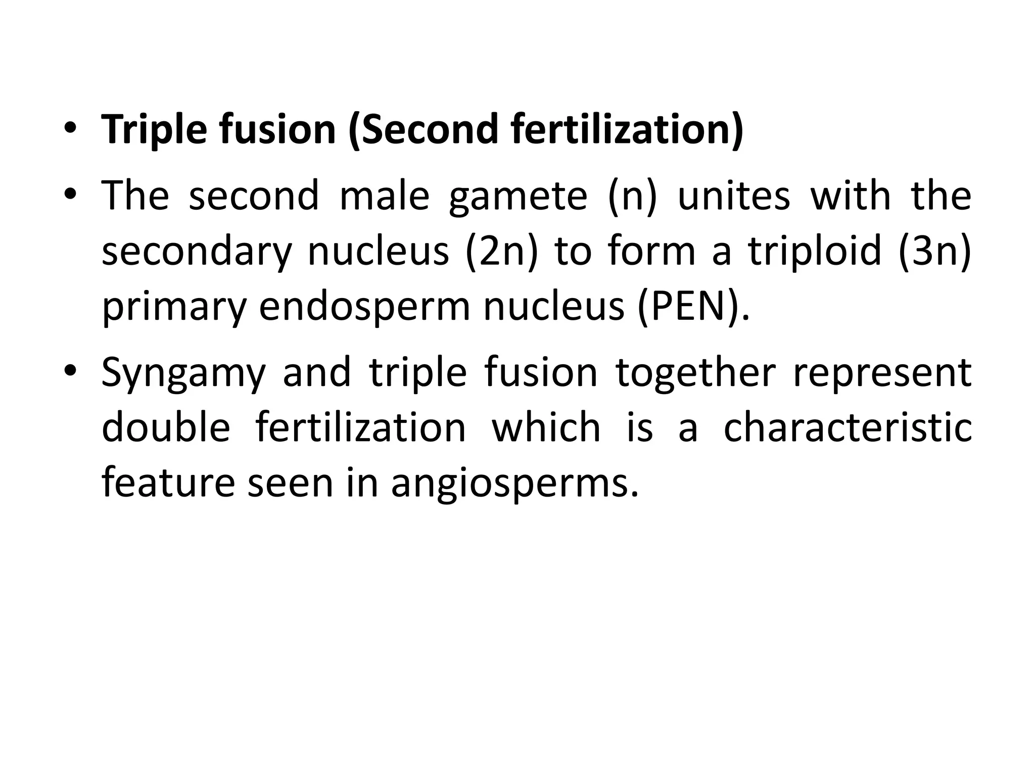 Double fertilization | PPTX