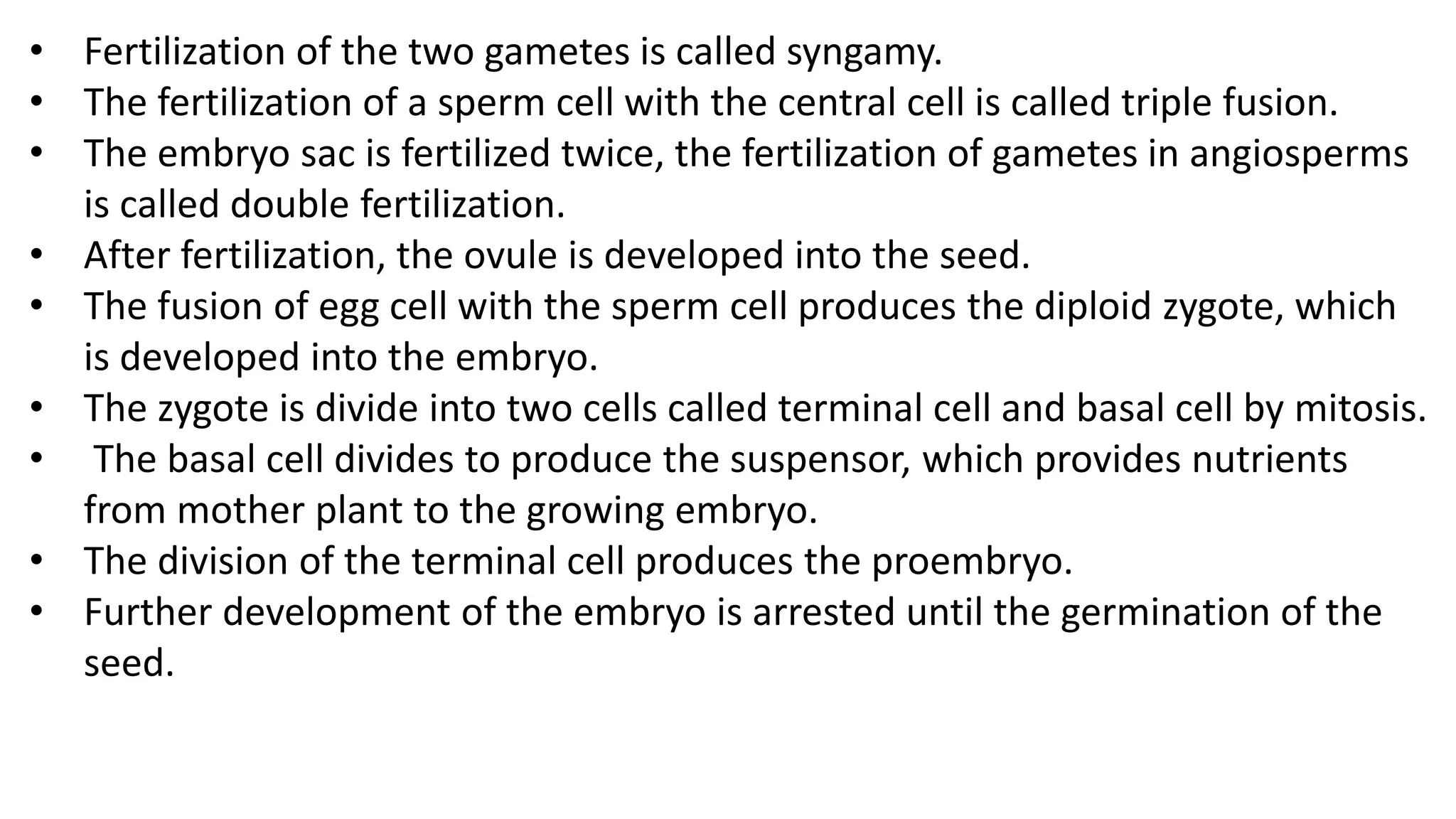 Double fertilization and triple fusion | PPTX