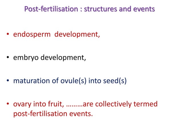 Double fertilization in plants, Monocot and Dicot embryo, Endospermic ...