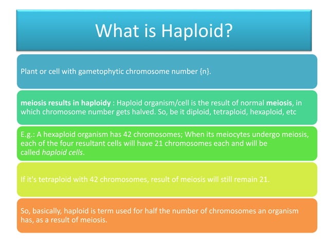 Double haploids | PPTX | Infertility | Reproductive Health