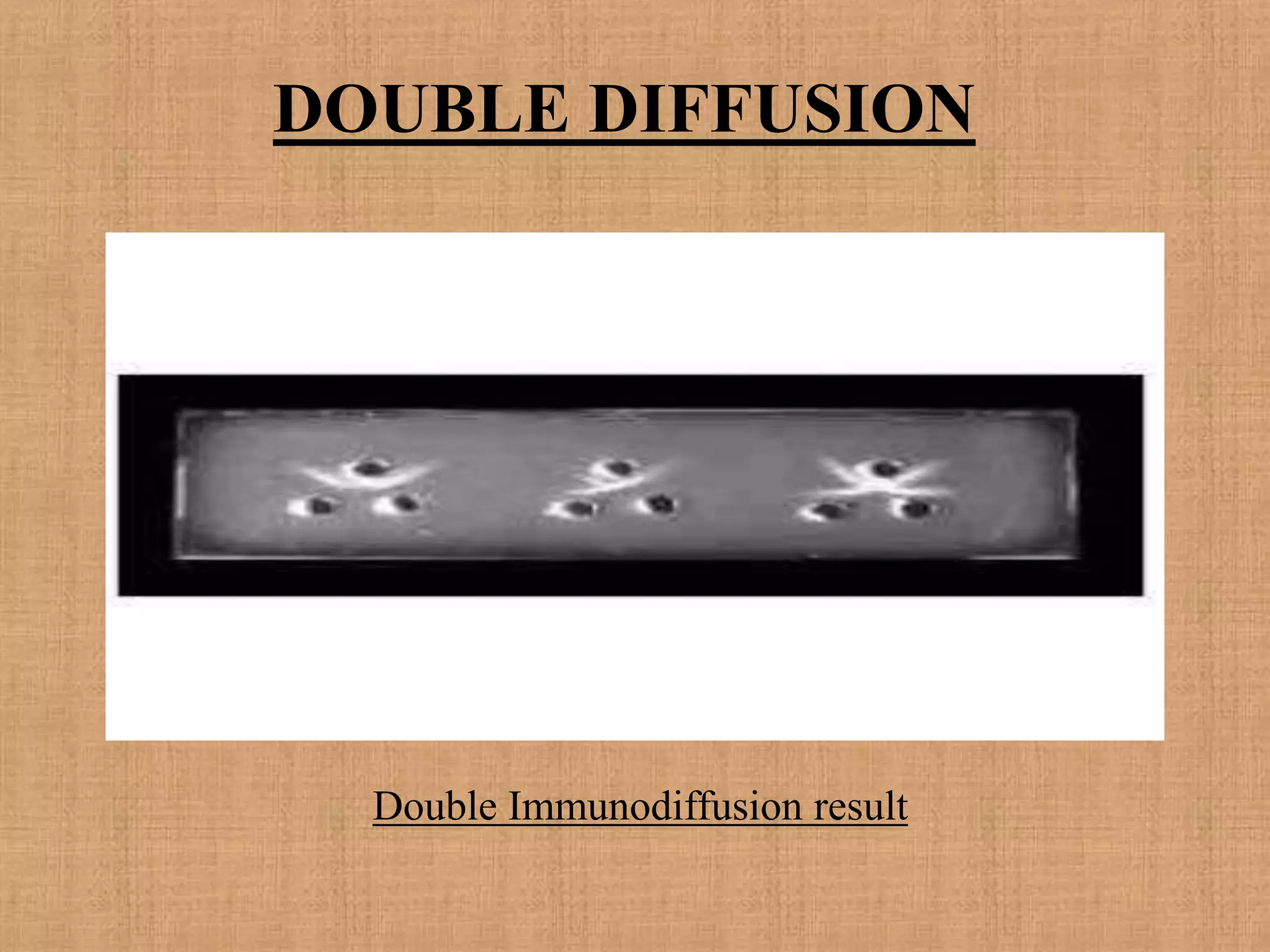 Double immunodiffusion technique | PPTX