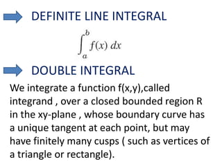 Double Integrals | PPTX