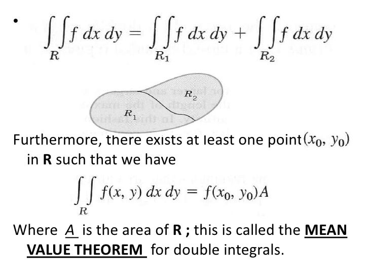 Double Integrals