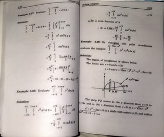 Double integral using polar coordinates | PDF