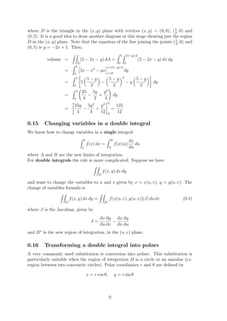 Double integration | PDF
