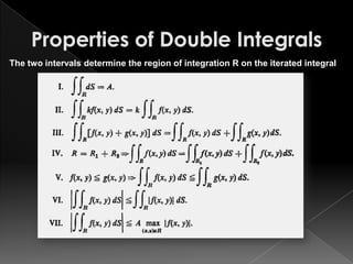 Double Integral Powerpoint | PPTX