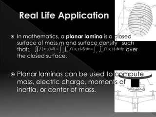 Double Integral Powerpoint | PPTX