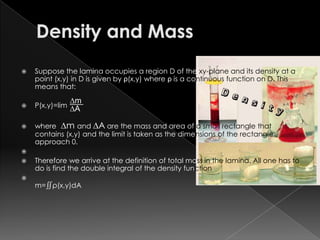 Double Integral Powerpoint | PPTX