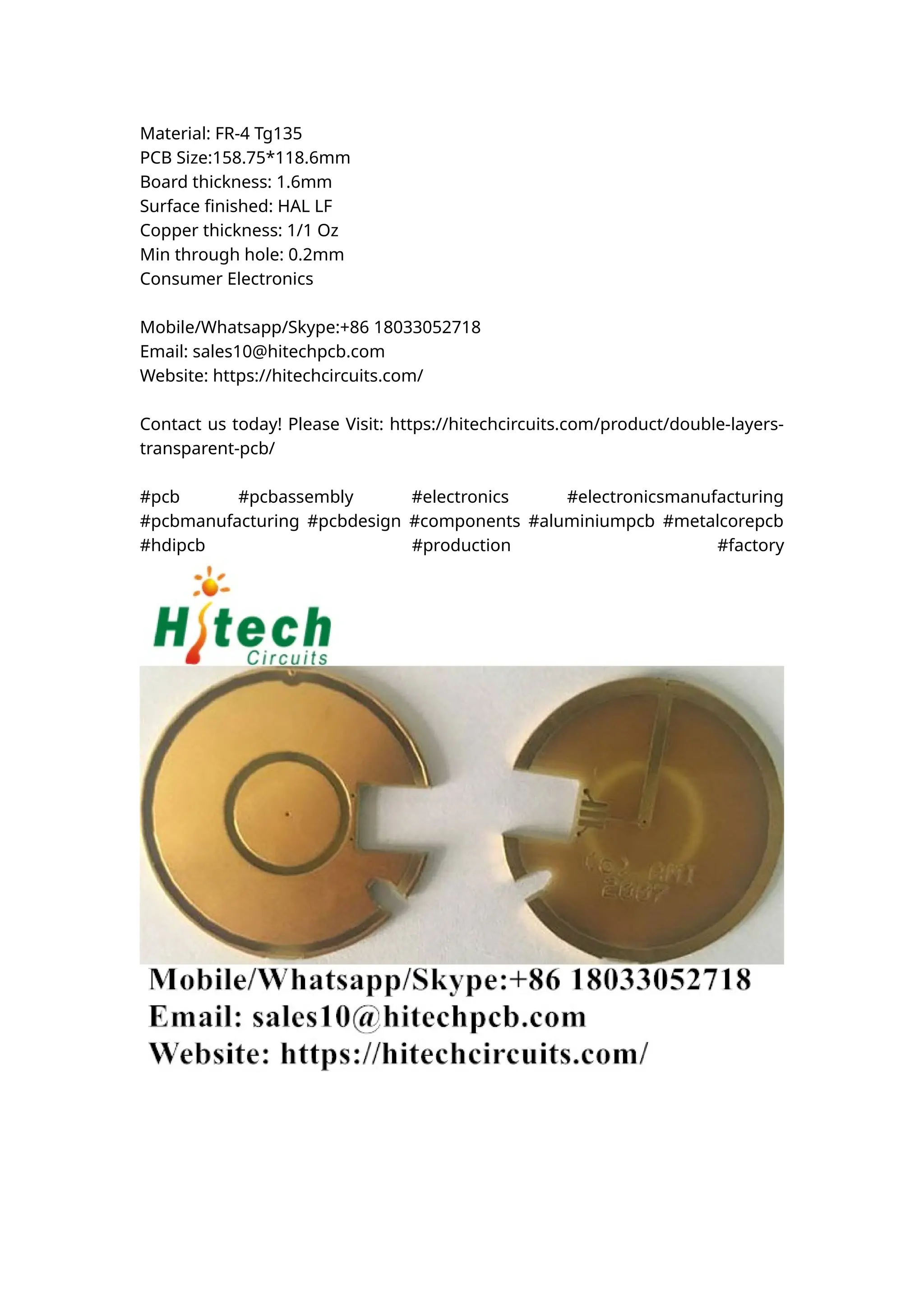 Double layers transparent PCB - Hitech Circuits Co., Limited.docx