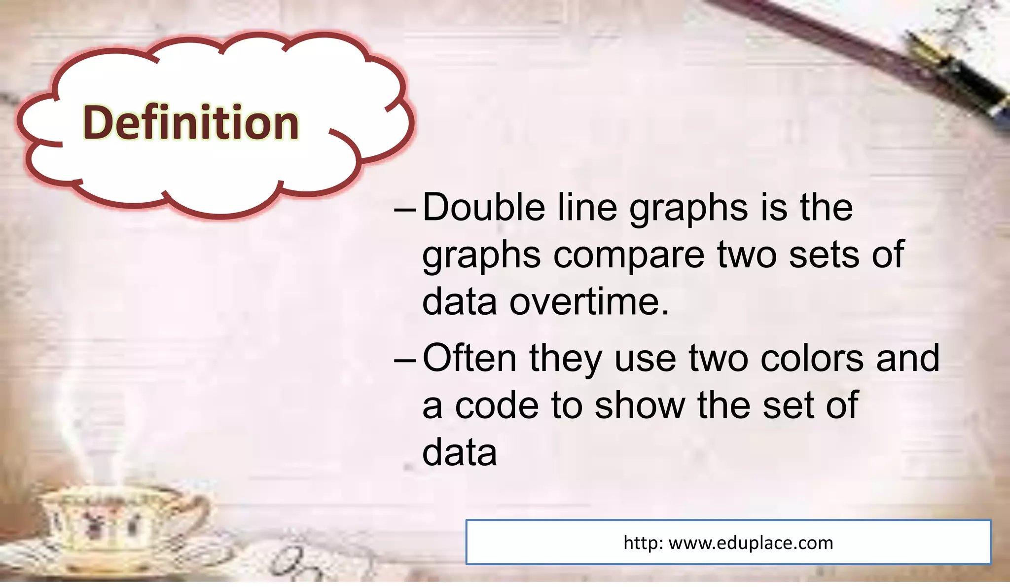 Double line graphs | PPTX