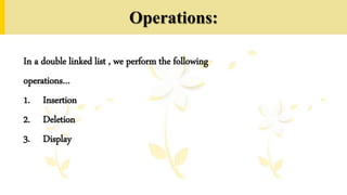 Double link list | PPT