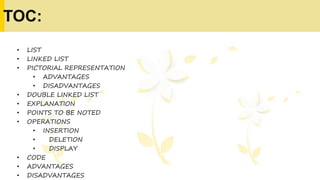 Double link list | PPT