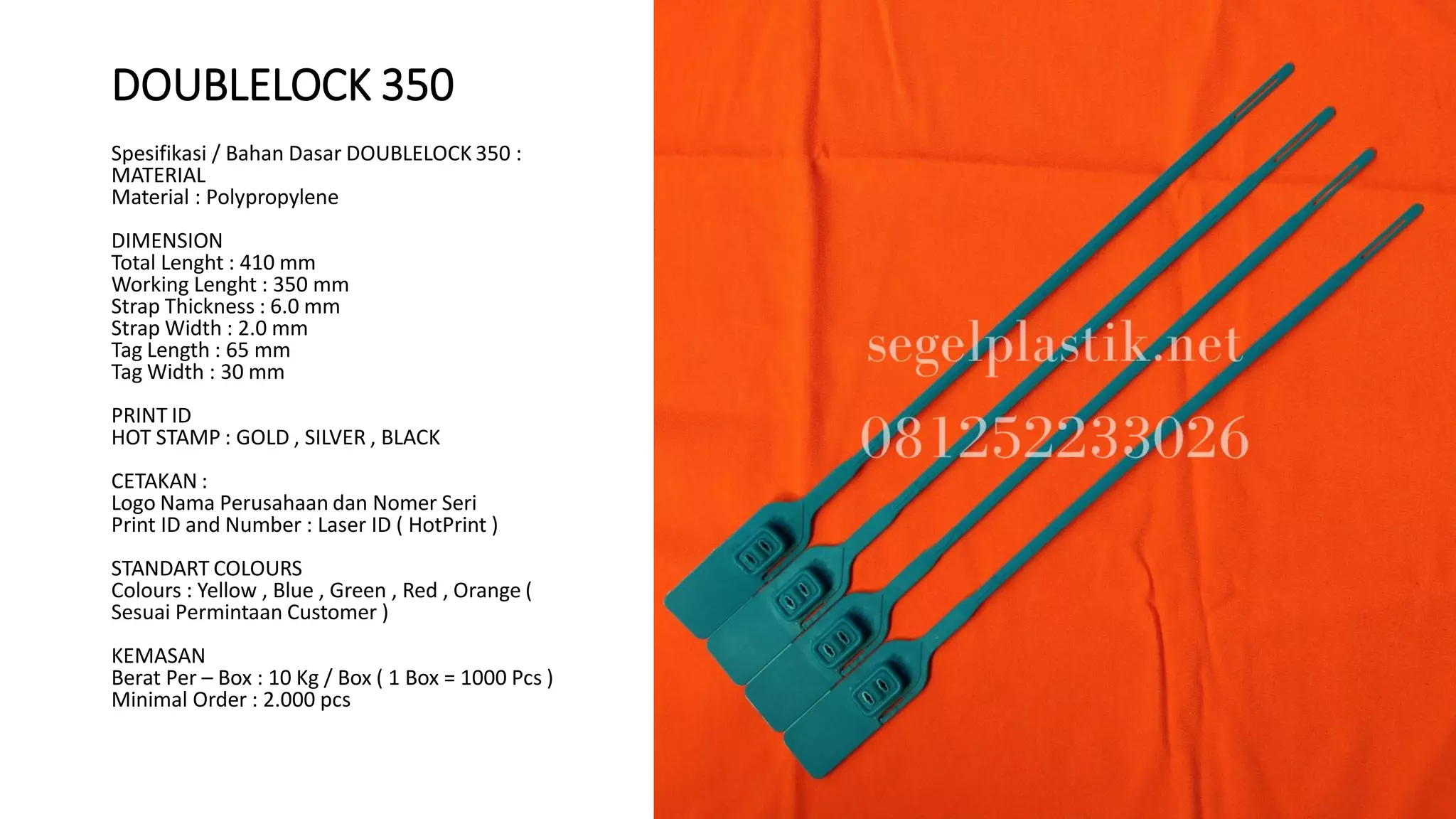 Doublelock 350 | PDF