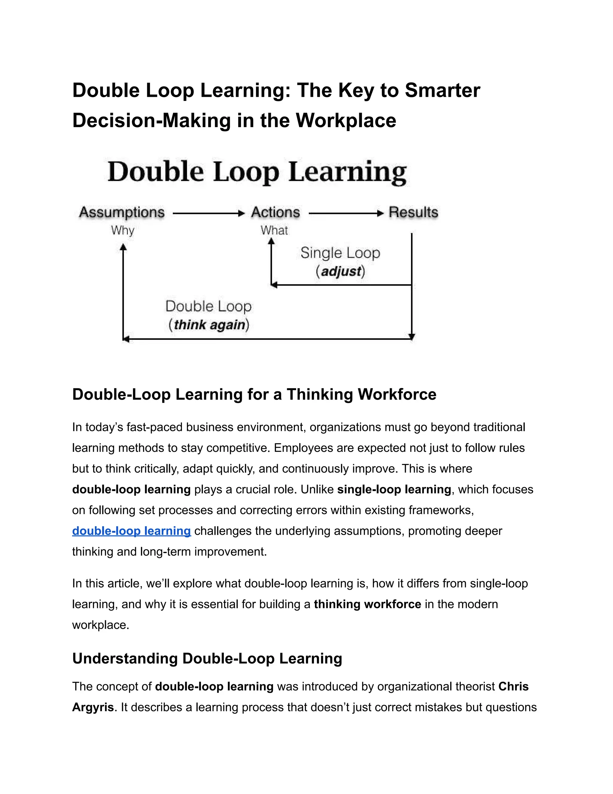 Double Loop Learning_ The Key to Smarter Decision-Making in the Workplace.pdf