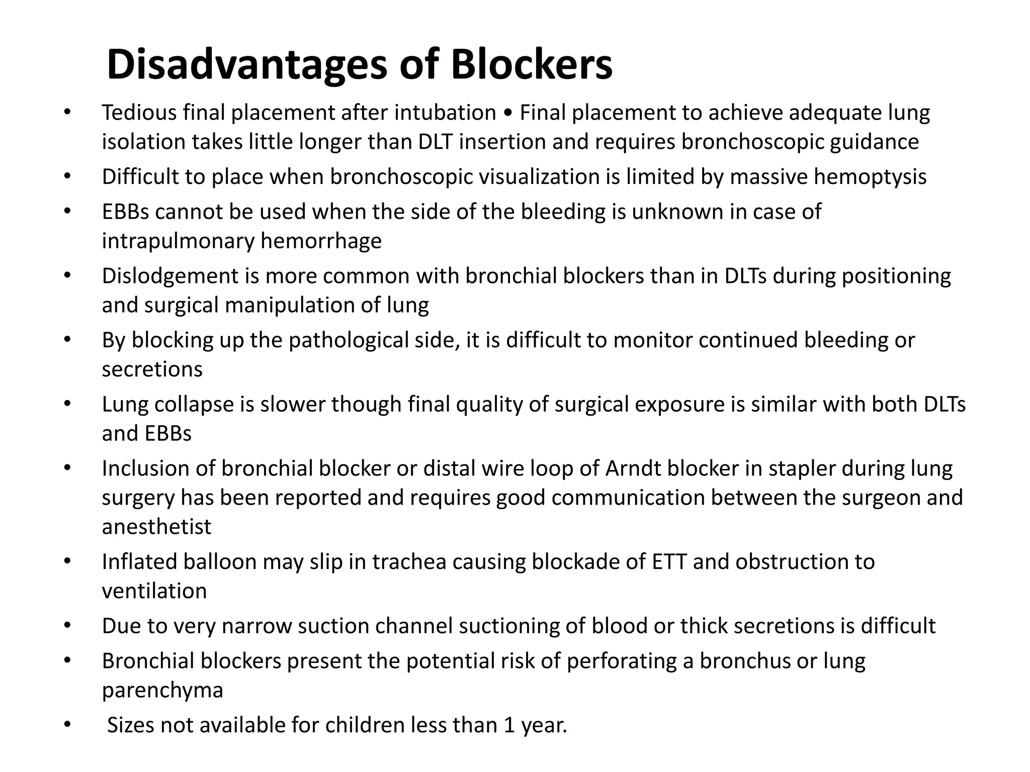 Double lumen tubes | PPTX
