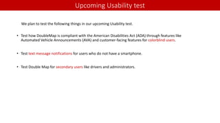Double map App - Usability Evaluation | PPT