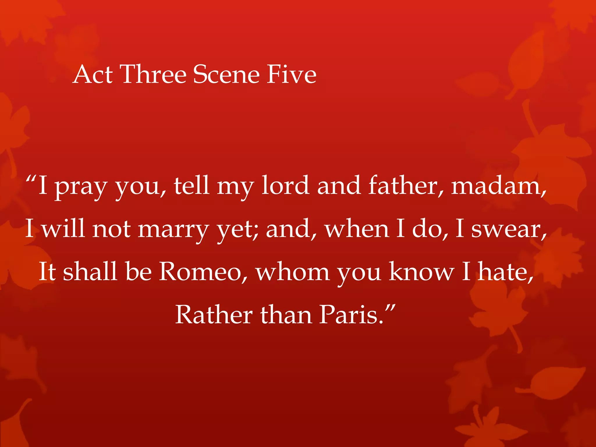 Double meanings, ambiguity and manipulation (juliet) | PPTX