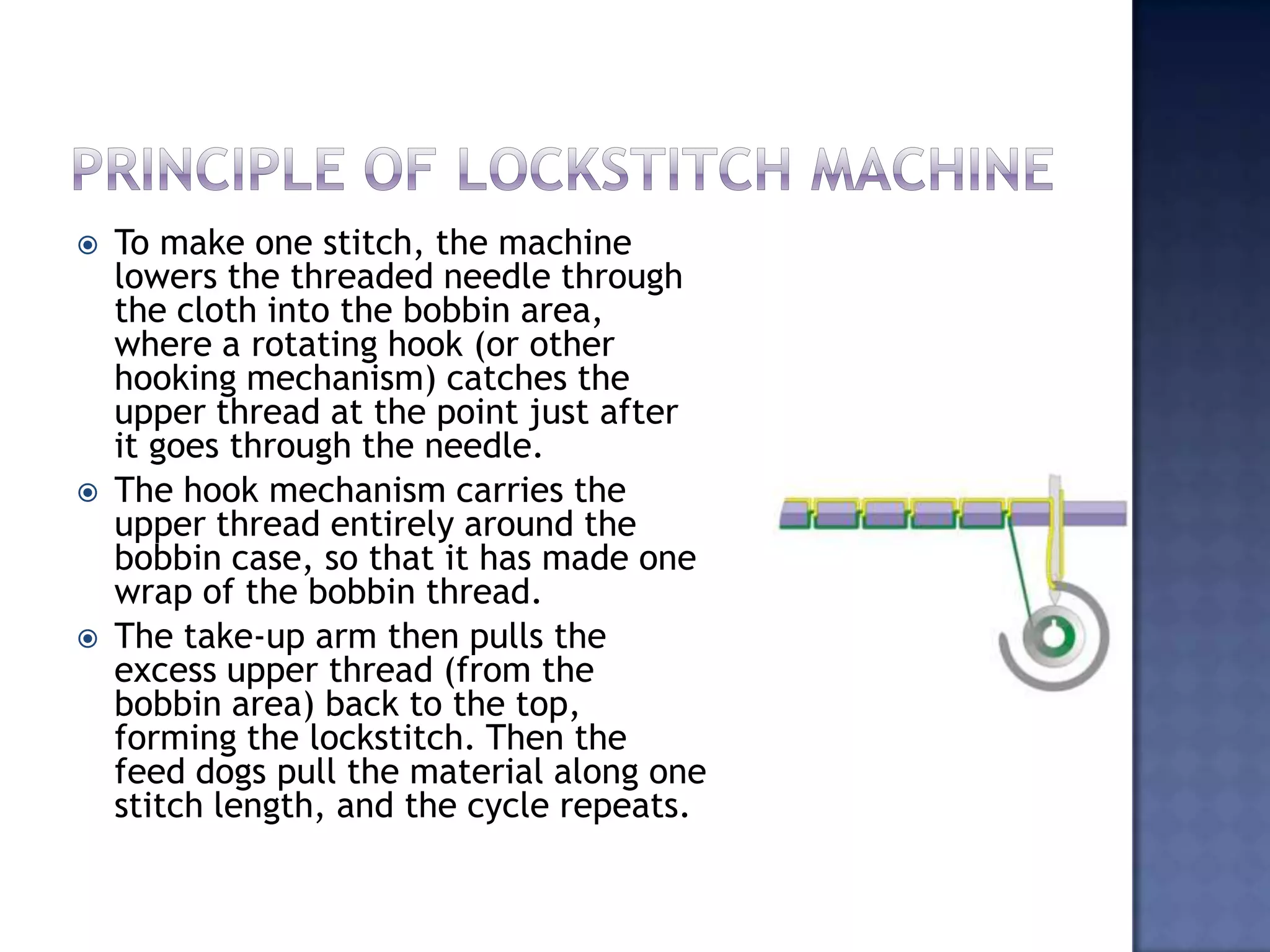Double needle lockstitch machine (dnls) (2) | PPTX