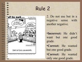 Double negatives | PPT