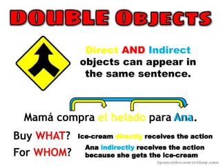 Double Object Pronouns and How to use them | PPTX